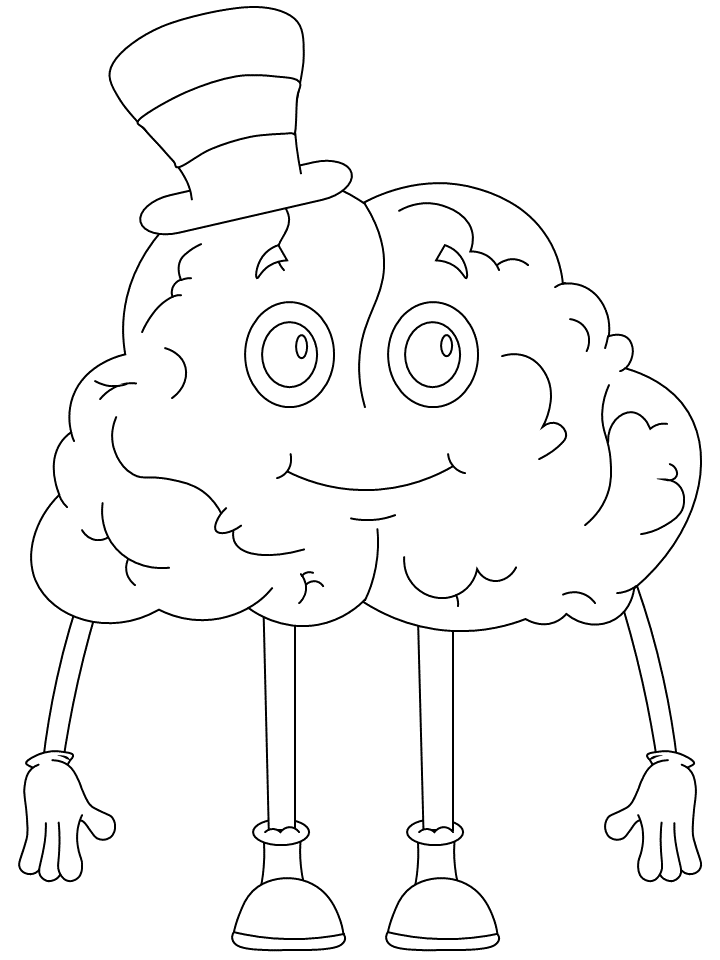Brain Hat Printable Printable Word Searches